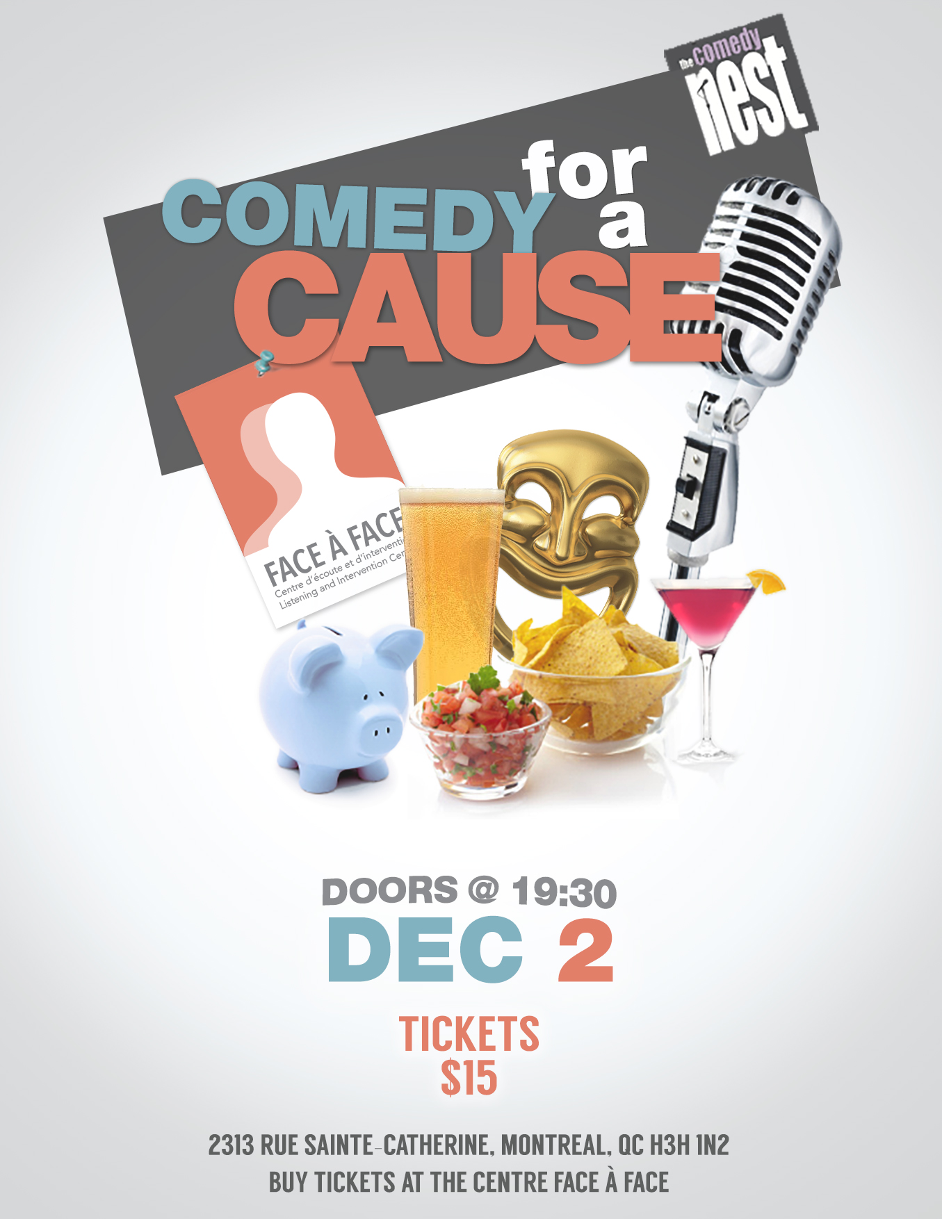 Comedy for a cause - Face à Face Montreal